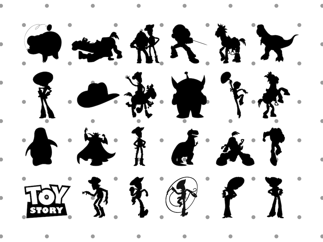 Toy Story SVG, Toy Story Bundle Svg, Toy Story Silhouette, Instand ...