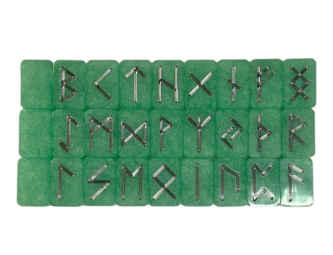 Rune Stones- Customizable, Color Options, Whole Set of Stones With ...