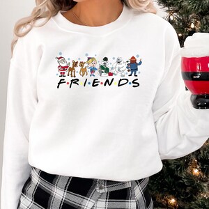 Rudolph Reindeer Friends Christmas Shirt, Christmas Toys Sweatshirt ...