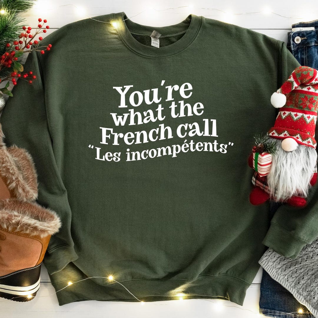 Home Alone Movie Shirt, You're What the French Call Les Incompetents ...