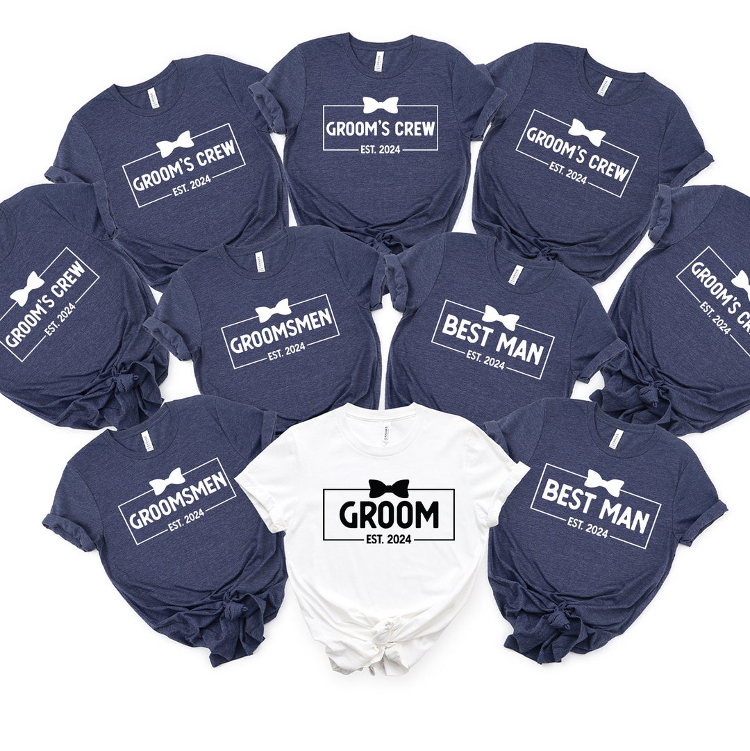 Grooms Crew Shirt, Wedding Party Tshirts, Groom Tee,personalized ...