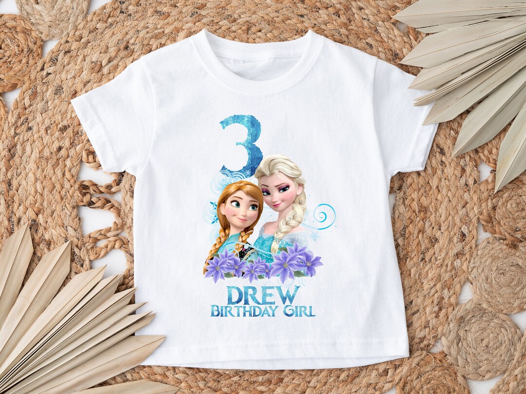 Frozen Matching Family Birthday Digital Png File, Frozen Party Thema ...