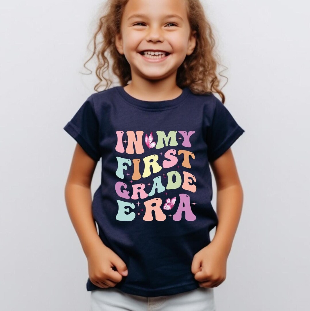 In My First Grade Era Shirt, Back to School T-shirt, First Day of ...