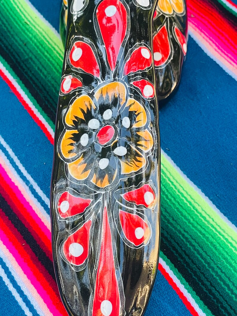 Extra Large Talavera Skeleton Roadrunner, Dia De Los Muertos ...