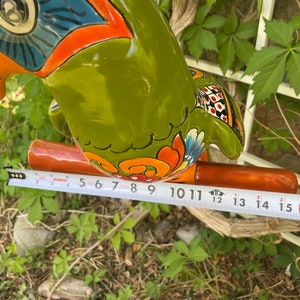 Huge Hanging Talavera Parrot. Exquisite Handmade Hand Painted Mexican ...