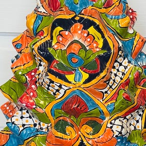 Huge Exquisite Talavera Christmas , Artist Gerardo Garcia, High Quality ...