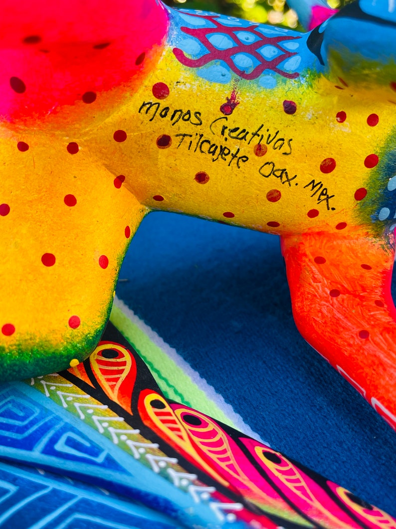 Large Alebrije Dante Coco Inspired. Spirit Animal Maticulously Hand ...