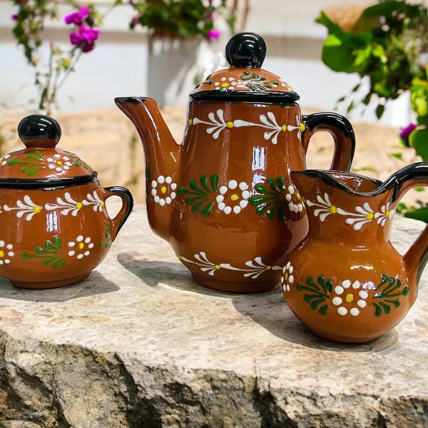 Mexican Tea Set - Etsy