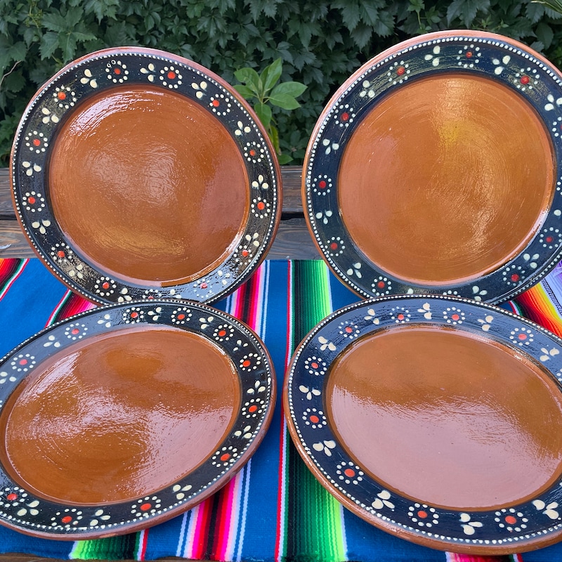 Mexican Pottery Plates - Etsy