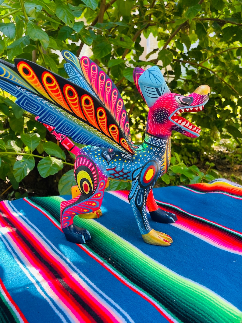 Large Alebrije Dante Coco Inspired. Spirit Animal Maticulously Hand ...