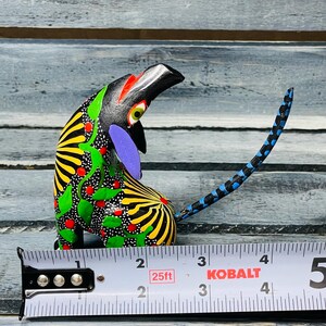 Alebrije Coyote, Howling Wolf, Oaxaca Mexico Folk Art, Original Wood ...