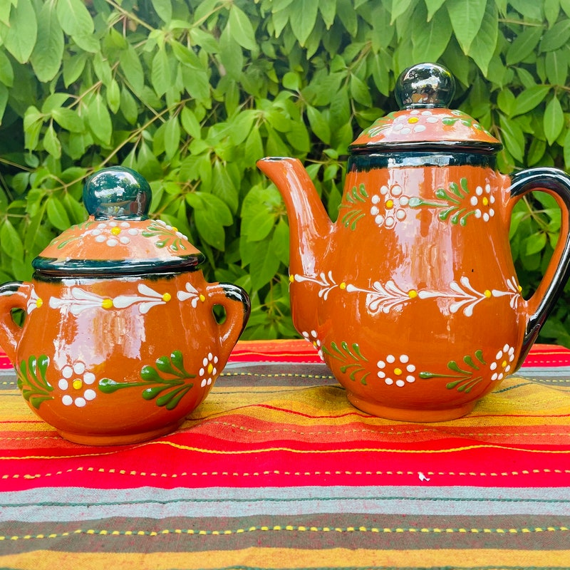 Mexican Tea Set - Etsy