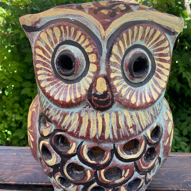Owl Flower Pot - Etsy