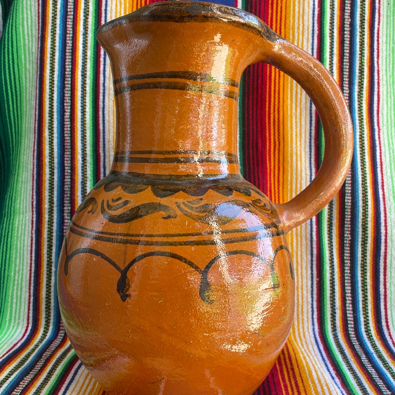 Clay Pitcher - Etsy