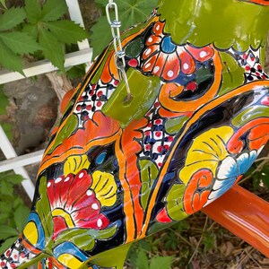 Huge Hanging Talavera Parrot. Exquisite Handmade Hand Painted Mexican ...