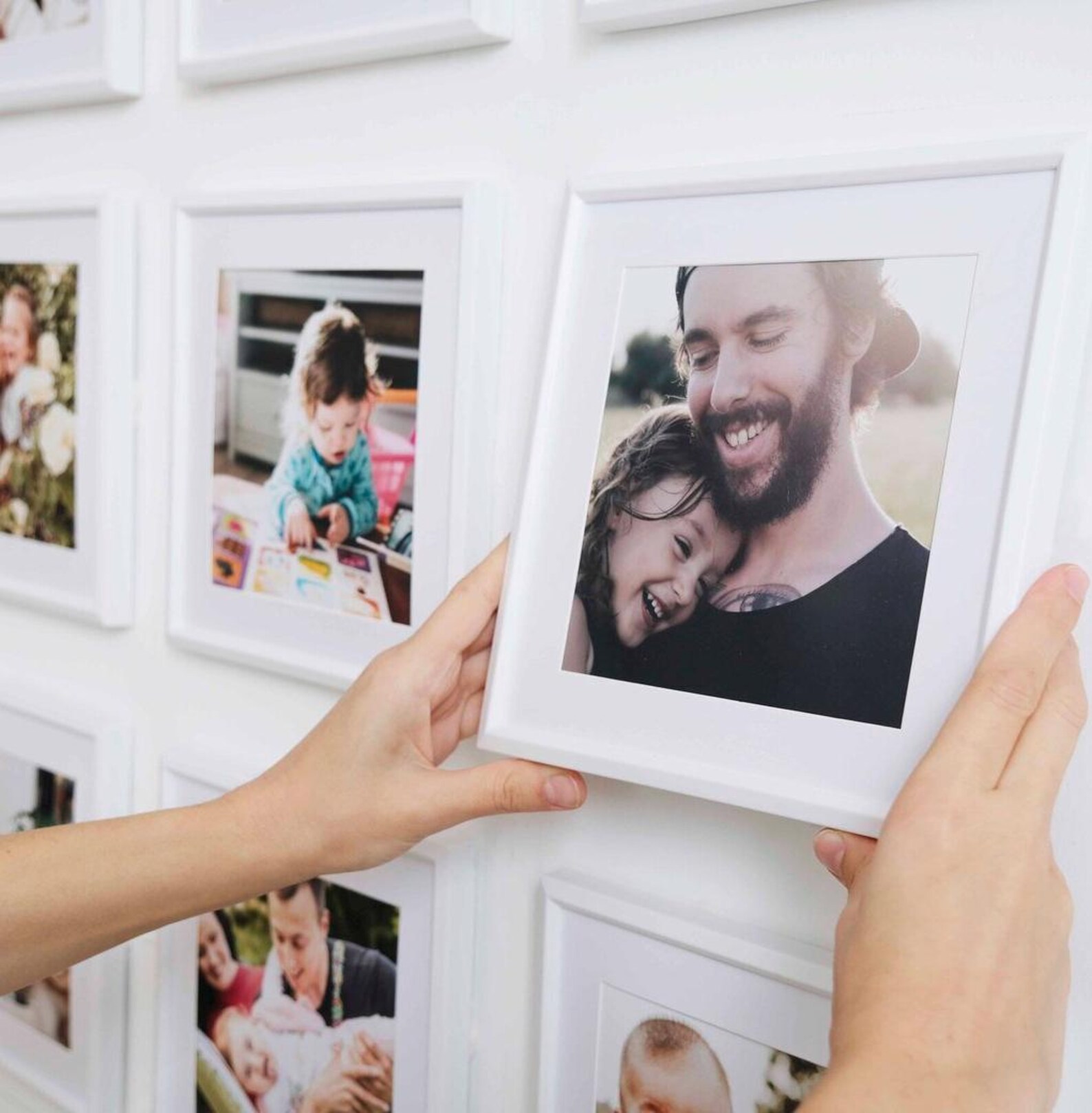 Personalized Wall Collage Photo Frame custom Family Photo Wall Art ...