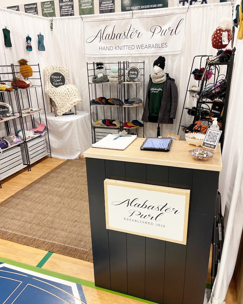 Vendor Expo Digital Plans Bundle: Fold-up Checkout Stand & Market Booth ...