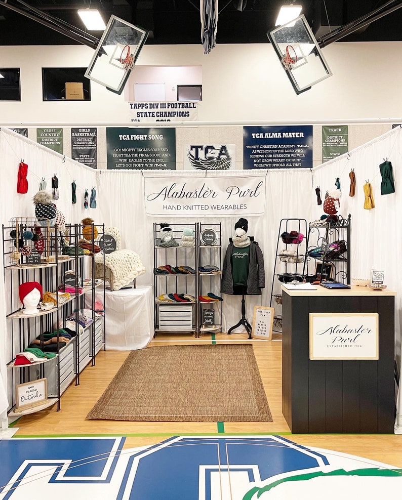 Vendor Expo Digital Plans Bundle: Fold-up Checkout Stand & Market Booth ...