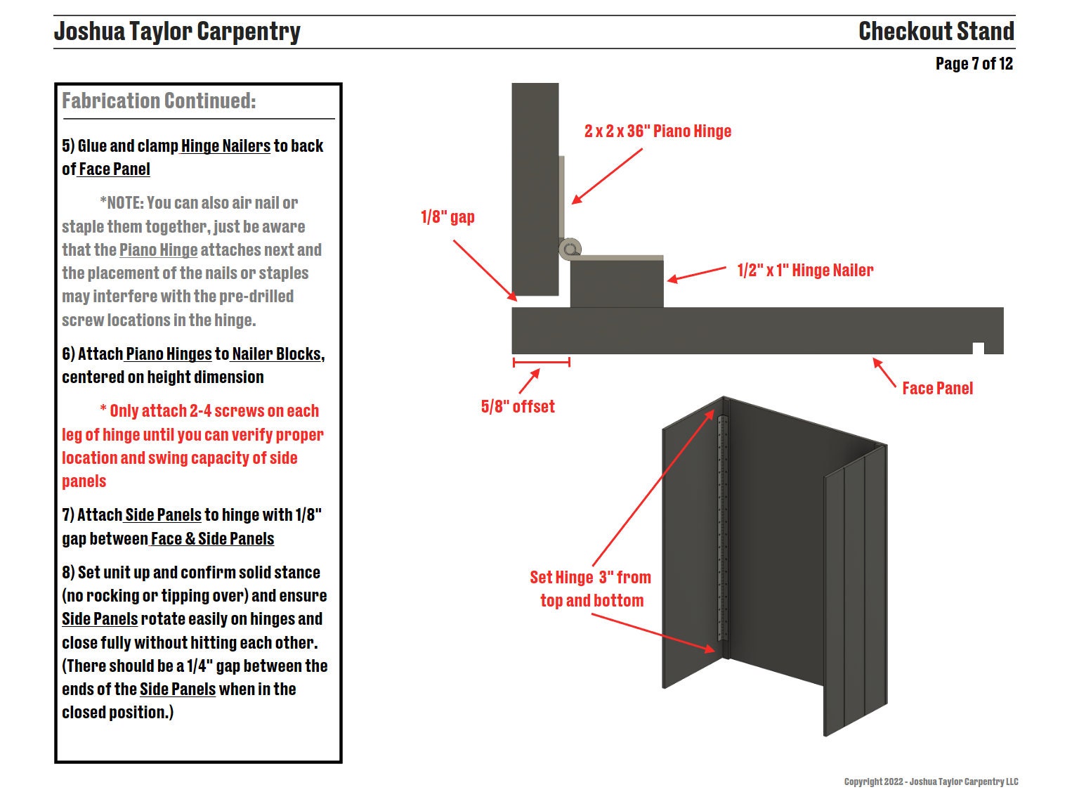DIGITAL PLANS: Fold-up Checkout Stand - Etsy