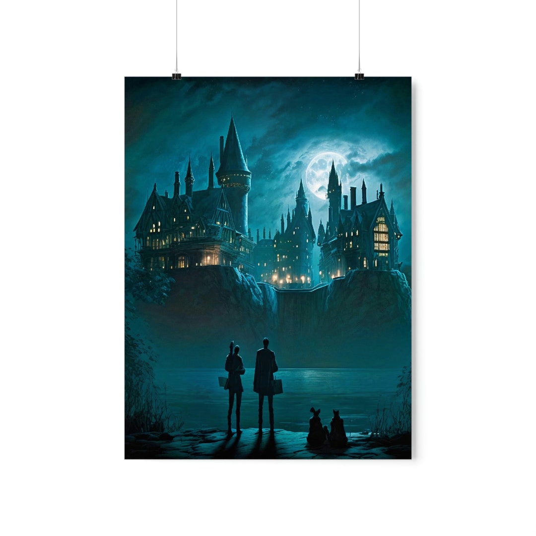 Hogwarts Legacy Poster Stunning Design for Harry Potter Fans Perfect ...