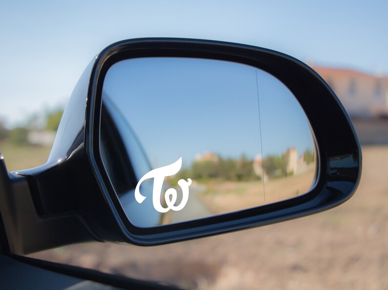 Kpop Car Decal: Side Mirror Vinyl Sticker - Etsy