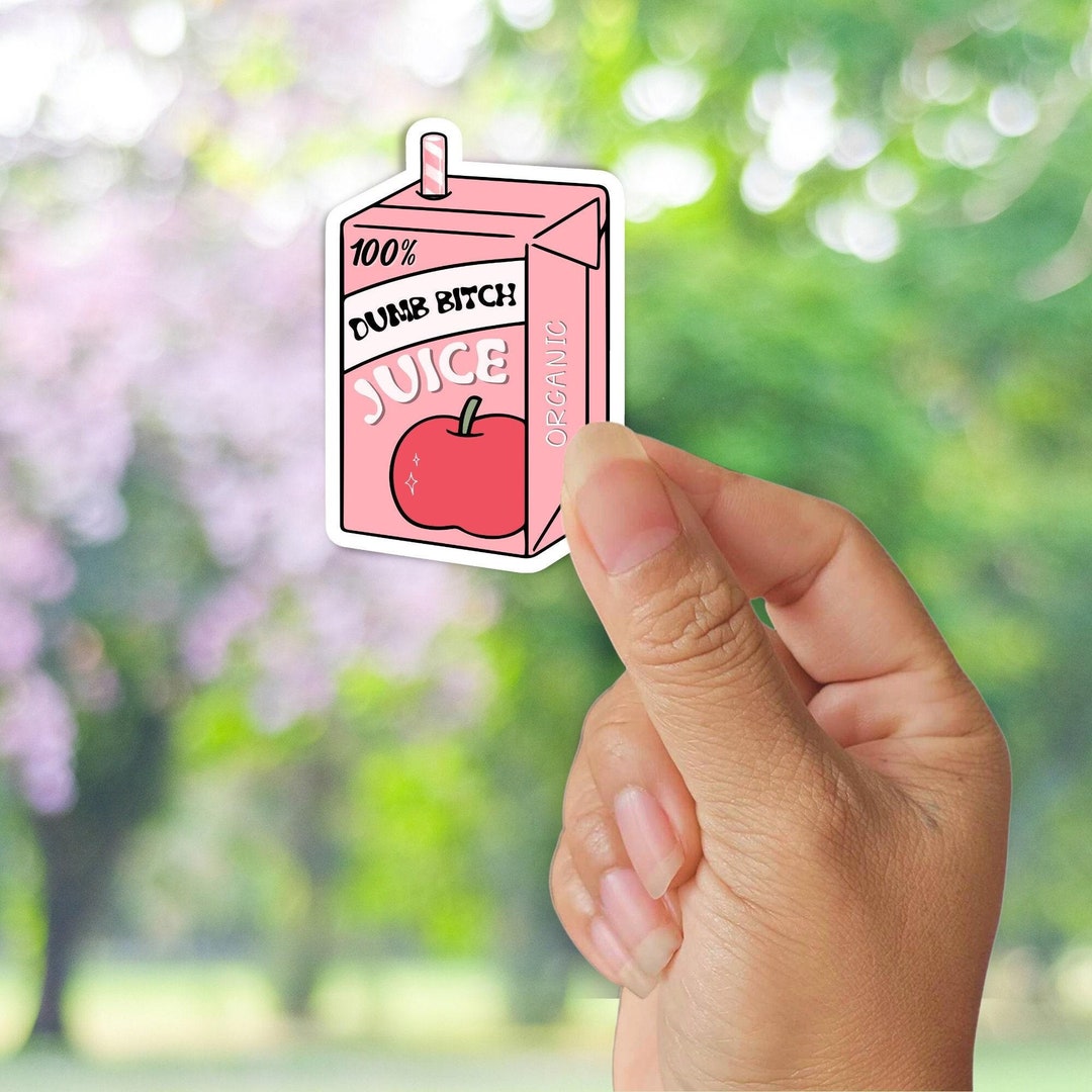 Juice Box Funny Sticker: Sarcastic Meme Vinyl Decal - Etsy