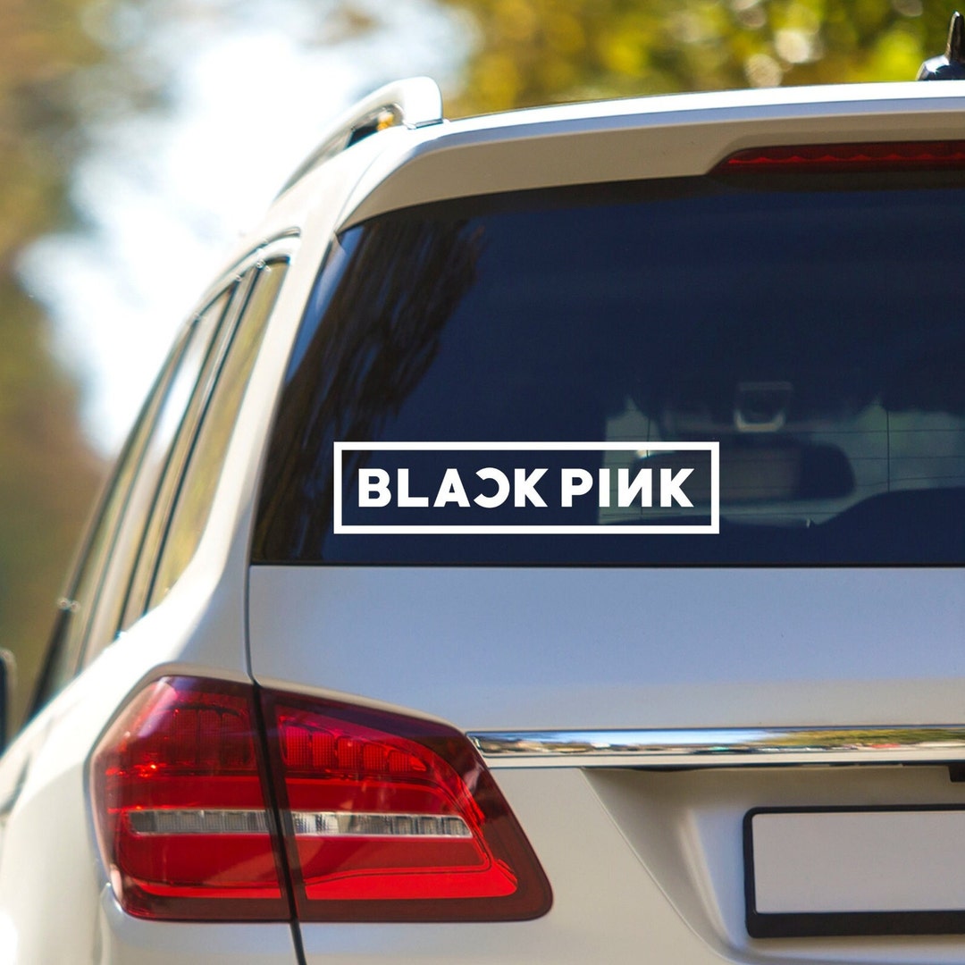 Blackpink Car Decal, Kpop Car Decal, Car Window Decal, Vinyl Sticker ...