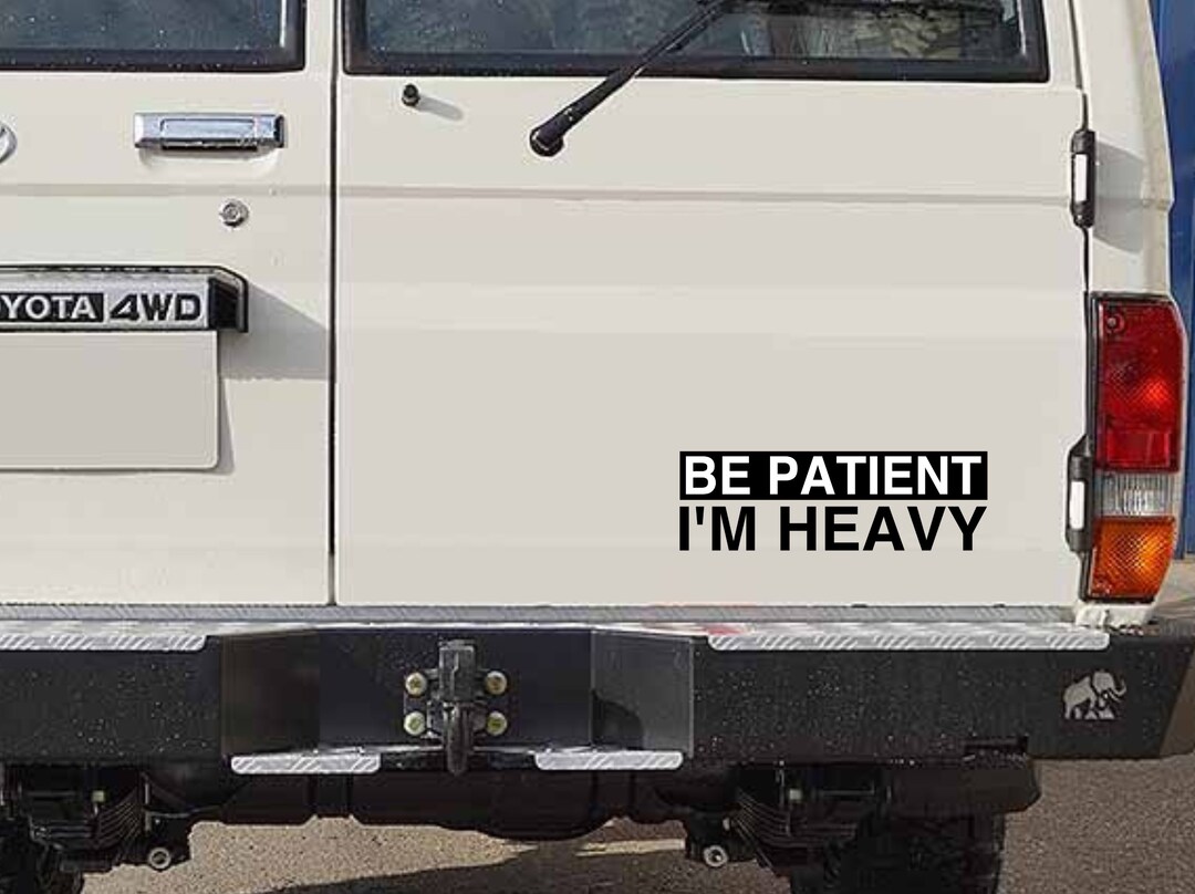 Tailgating Sticker, Bumper Sticker, Back off Car Sticker, Camping Decal ...