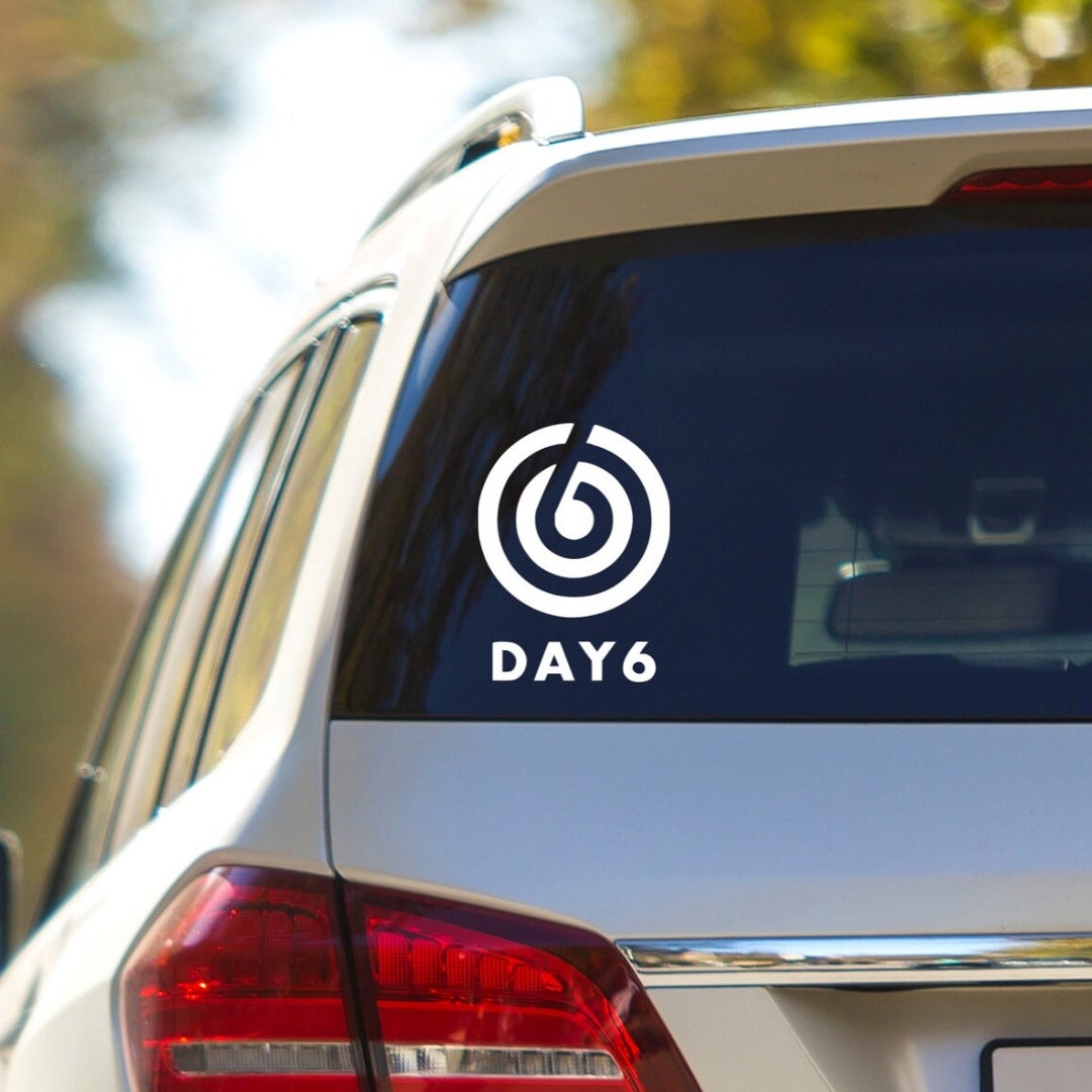Day6 Car Decal, Kpop Car Decal, Car Window Decal, Vinyl Sticker, Car ...