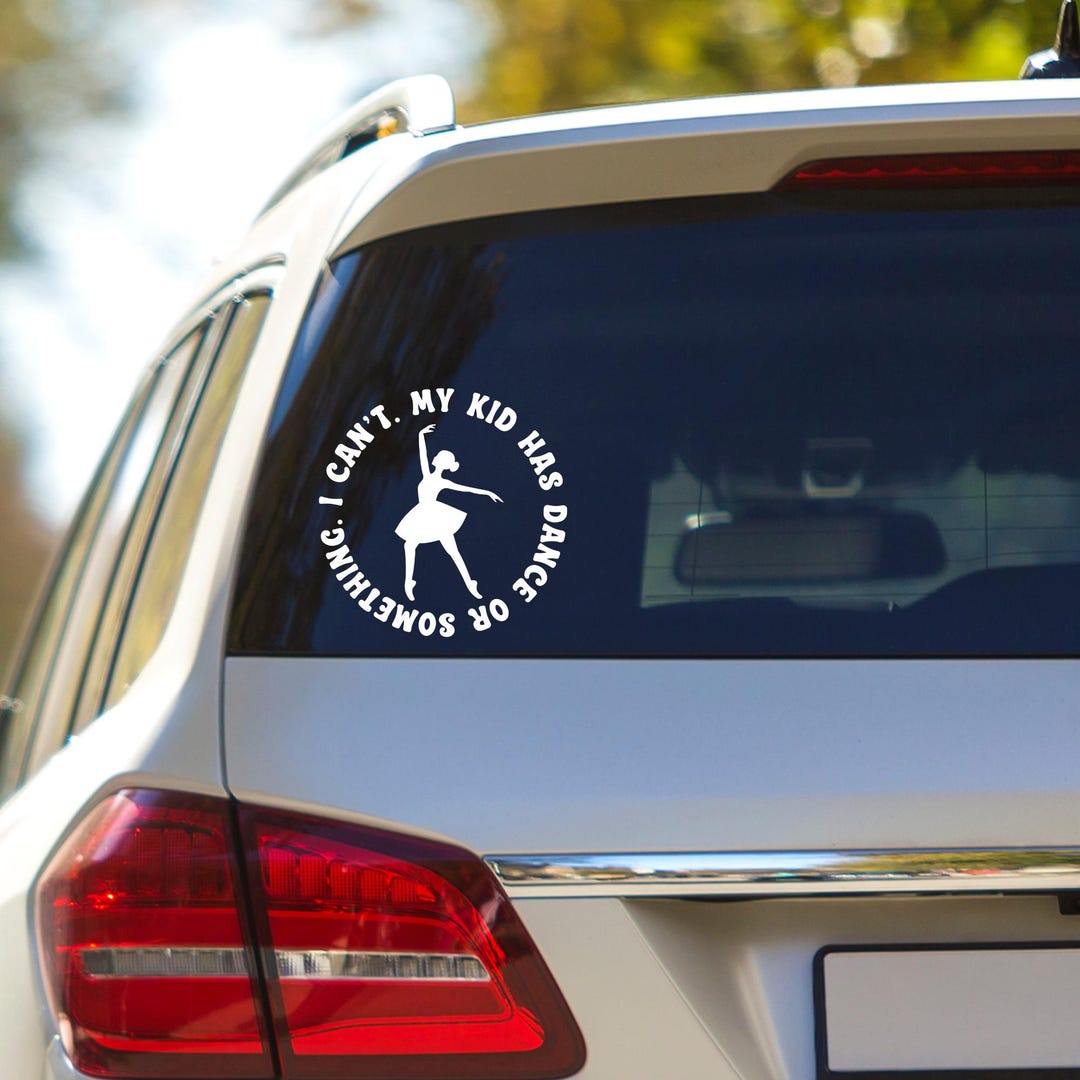 Dance Mom Car Decal, Dance Life Vinyl Sticker - Gift Ideas for Her/him ...