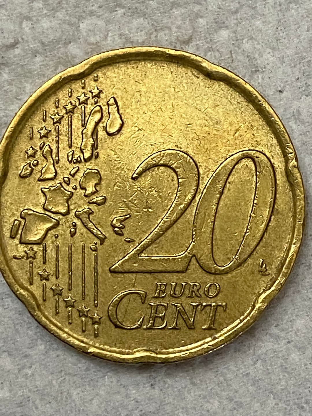 Zeldzame munt 20 eurocent 2002 - Etsy Nederland