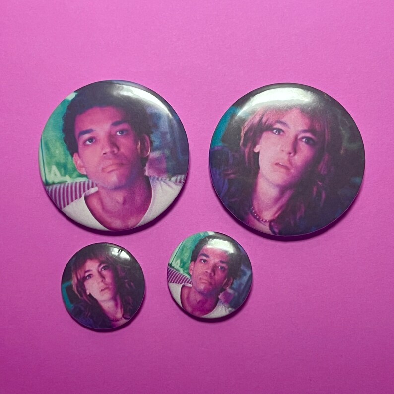 Maddy and Owen i Saw the TV Glow Pin Duo - Etsy