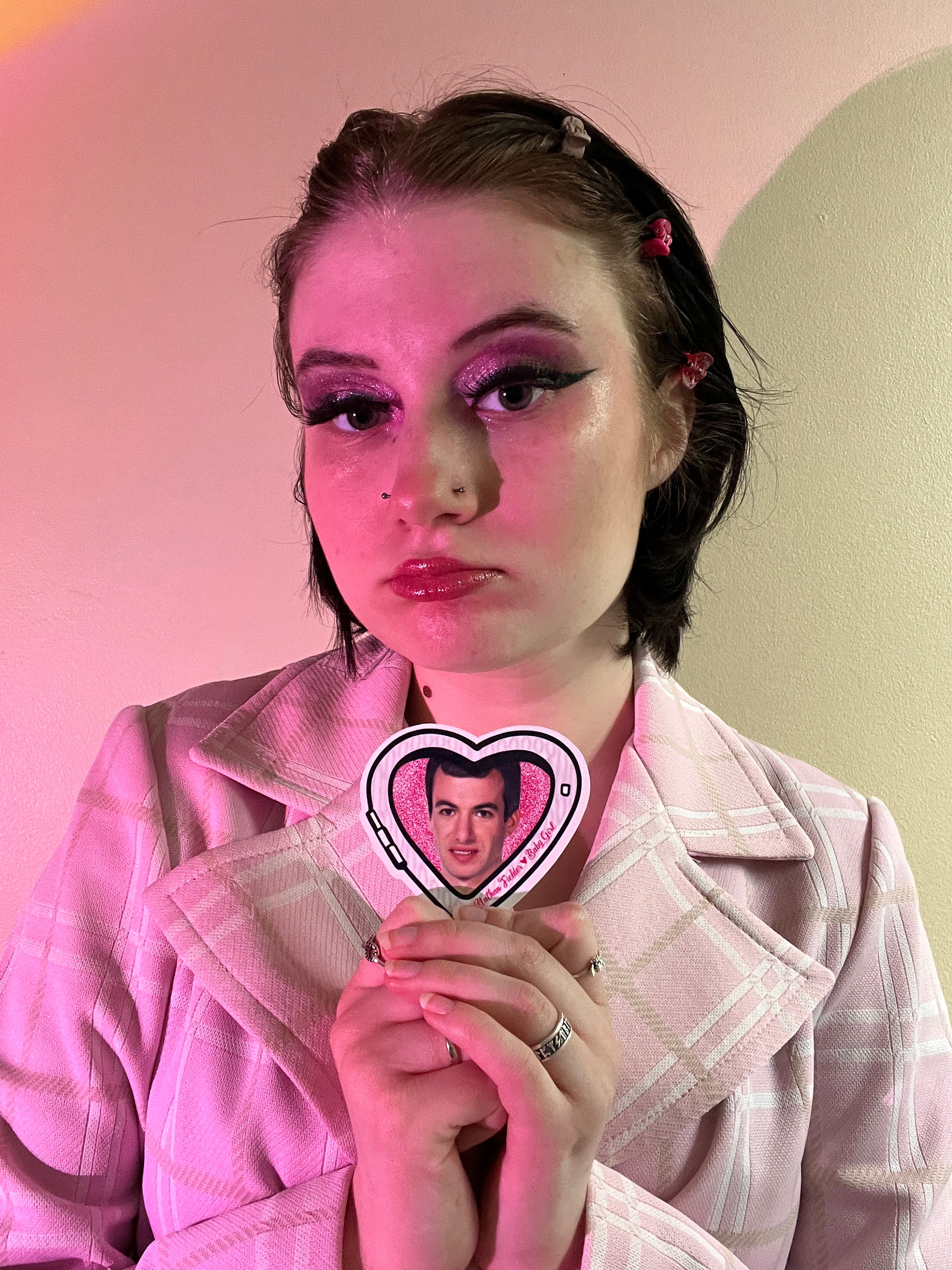 Nathan Fielder baby Girl Locket Sticker - Etsy