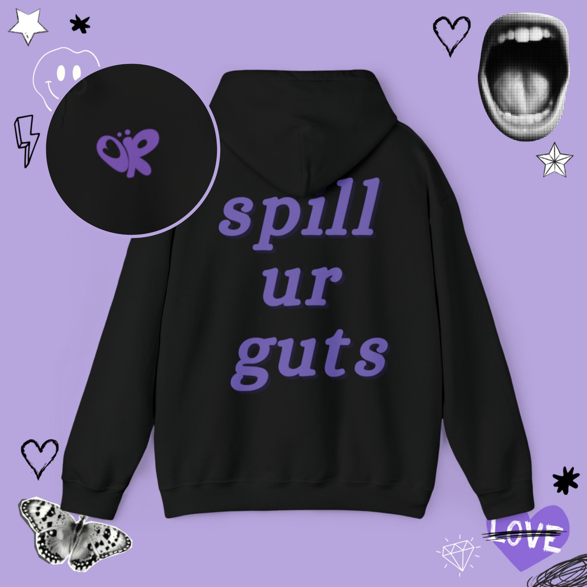 Spill Your Guts, GUTS Olivia Rodrigo Tour Merch, Olivia Rodrigo Double ...