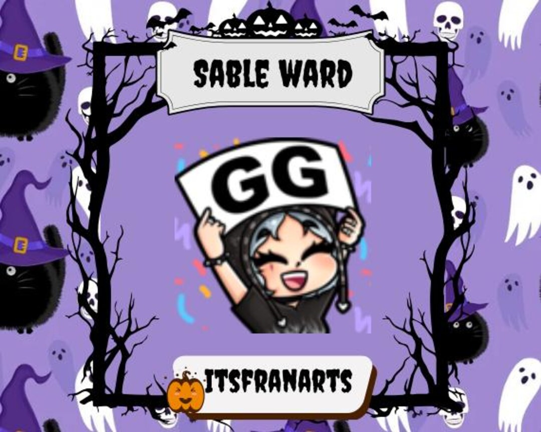 Sable Ward GG Emote Dead by Daylight Twitch Emote - Etsy UK