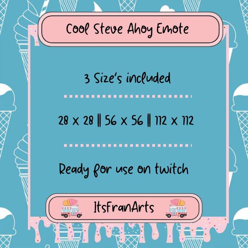 Cool Steve Ahoy Emote Deadbydaylight Stranger Things - Etsy