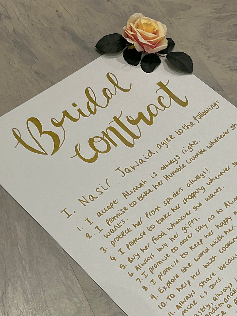 Bridal Contract/wedding Gate Signs/entrance Signs/gateway Signs ...