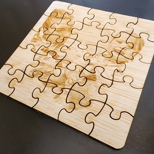 Laser Engraved Puzzles - Etsy