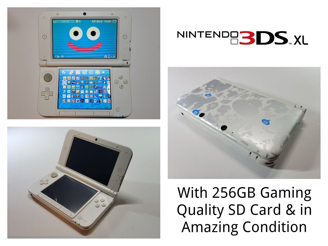 Nintendo 3DS XL/LL Dragon Quest Edition W/ 256GB Sd Card and Charger - Etsy
