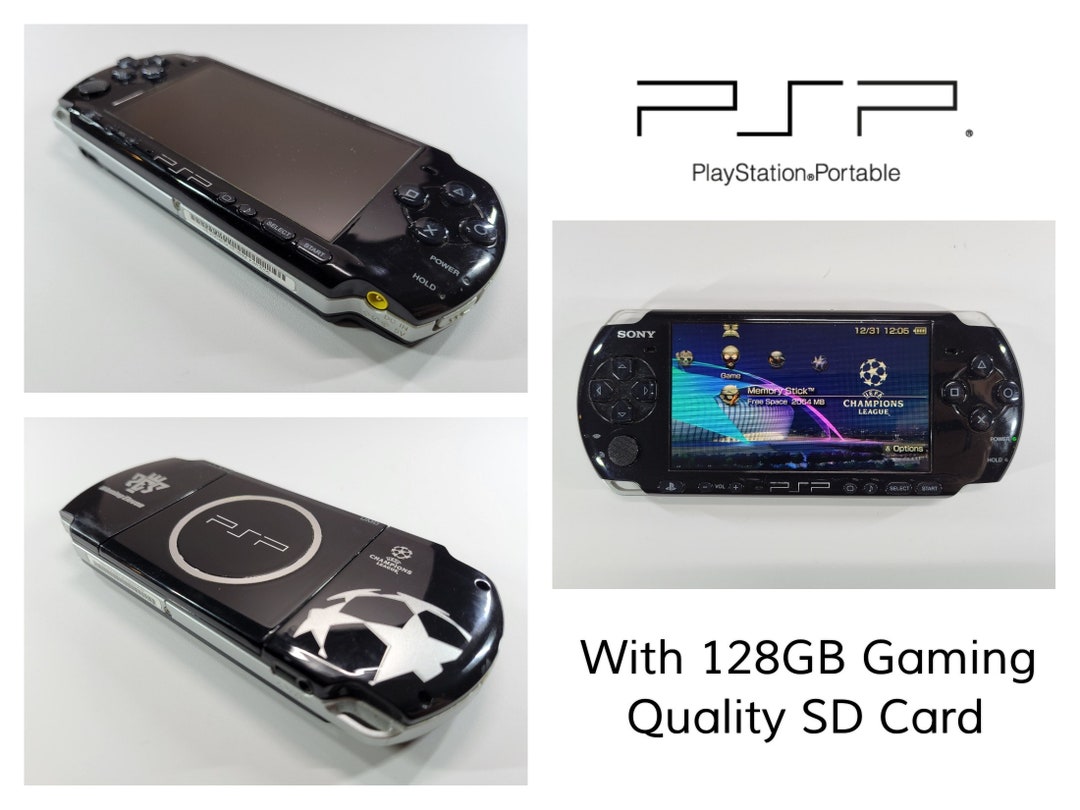 Sony PSP 3000 Winning Eleven Edition With 128GB SD Card - Etsy