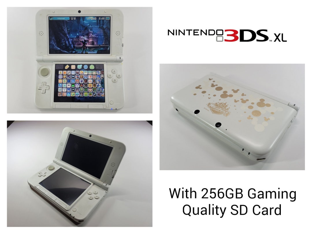 Nintendo Disney Magic Kingdom Edition 3DS XL/LL Console W/ 256GB Sd ...