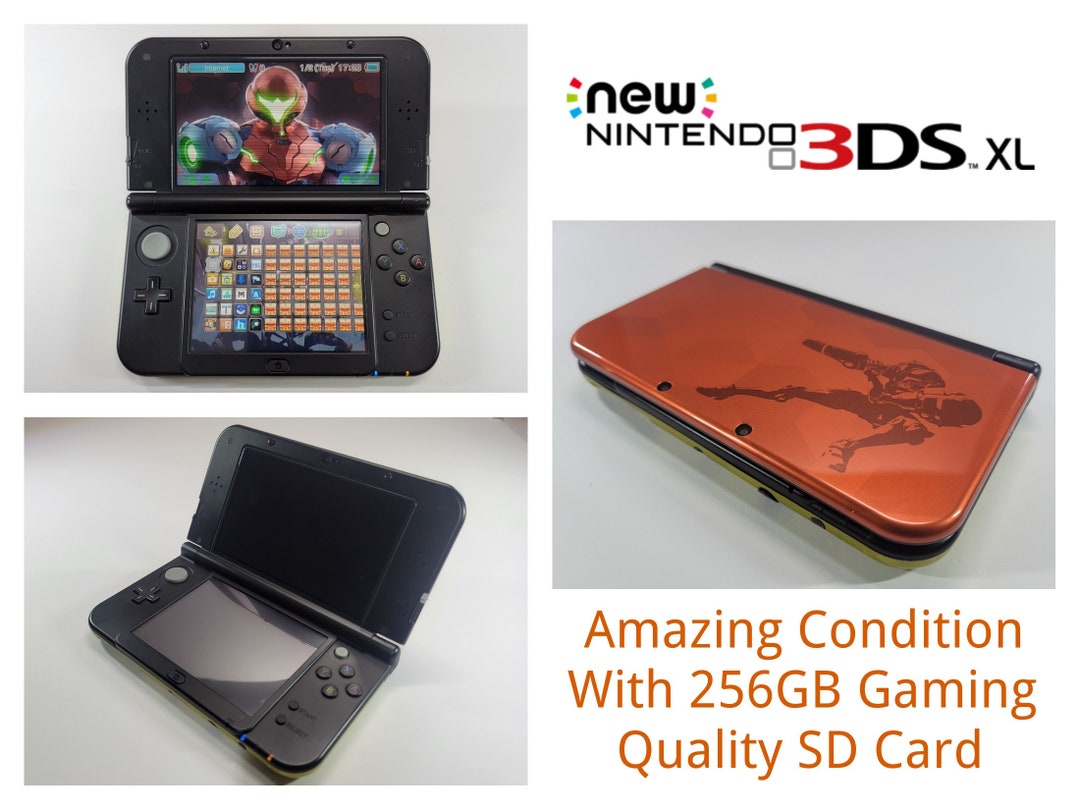 Nintendo new Metroid Edition 3DS XL/LL W/ 256GB Sd Card - Etsy