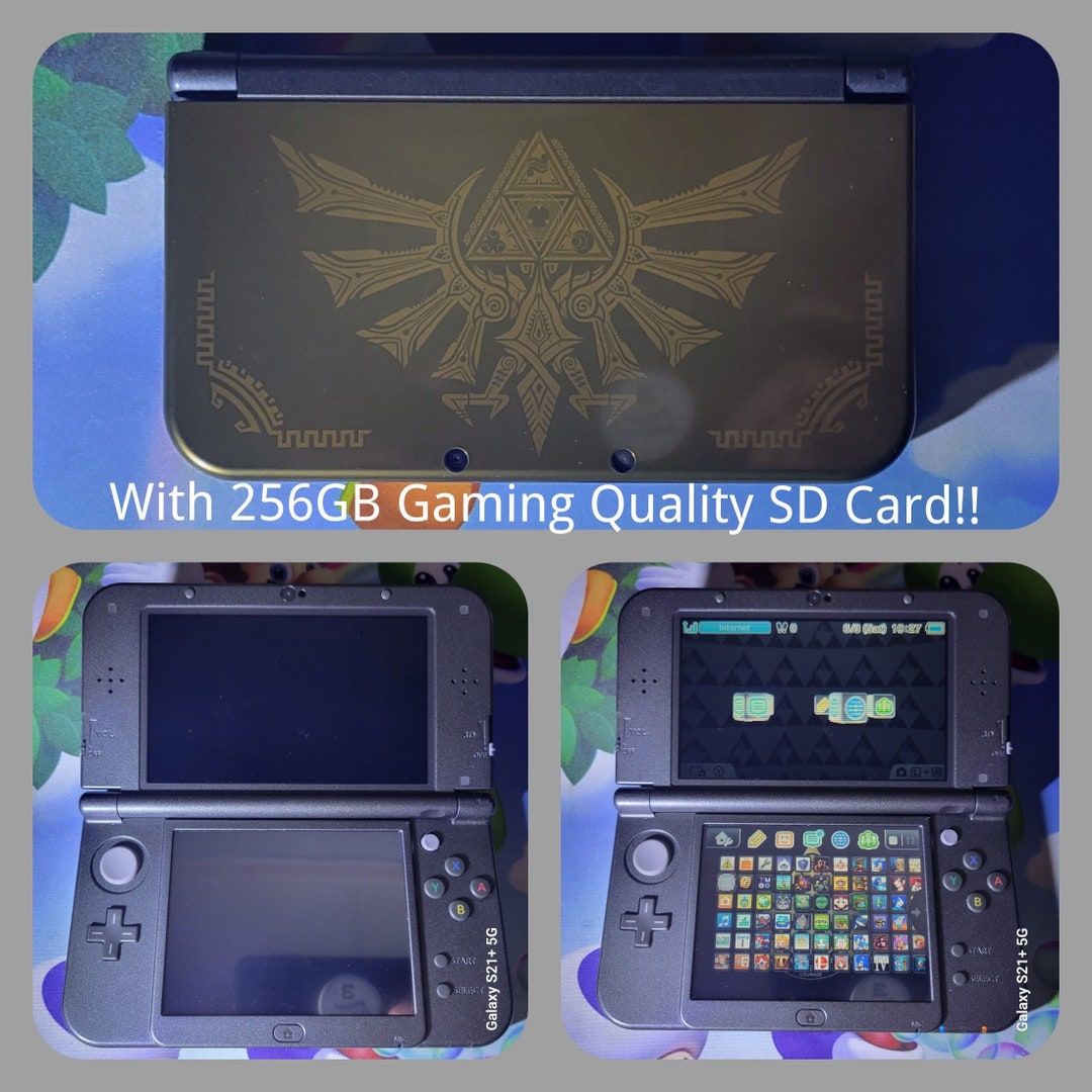 Nintendo new Zelda Hyrule Edition 3DS XL Console - Etsy