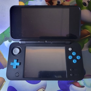 Nintendo new Blue & Black 2DS XL Console W/ 256GB Sd Card - Etsy