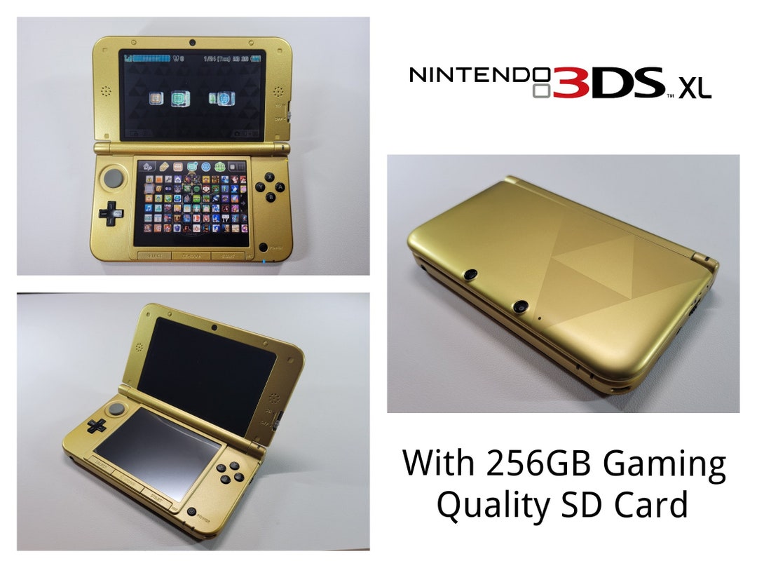 Nintendo Zelda Special Edition 3DS XL/LL Console W/ 256GB Sd Card - Etsy
