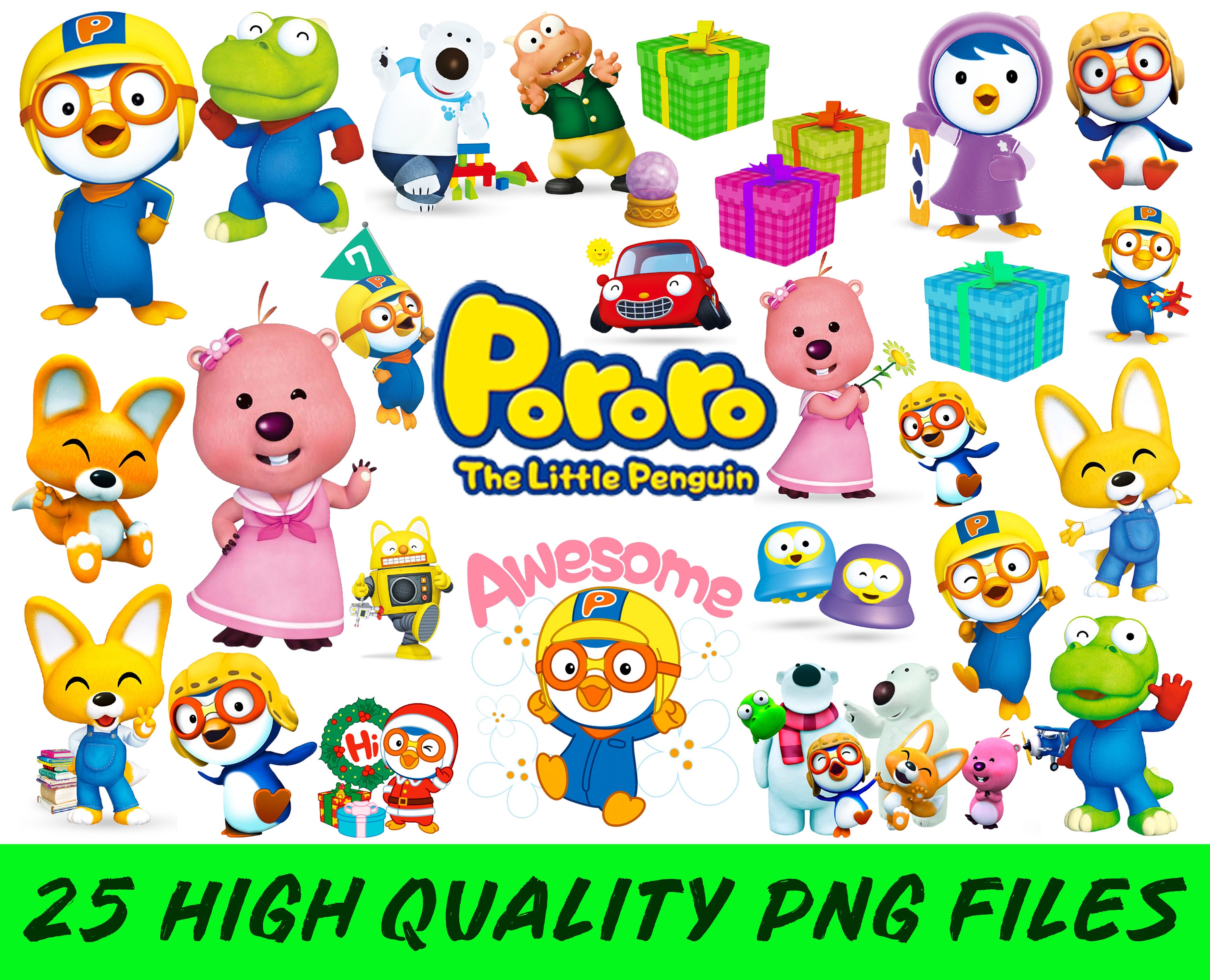 Pororo Clipart Pororo Png Pororo Images Pororo Digital Clipart Pororo Picture Pororo Sexiezpix