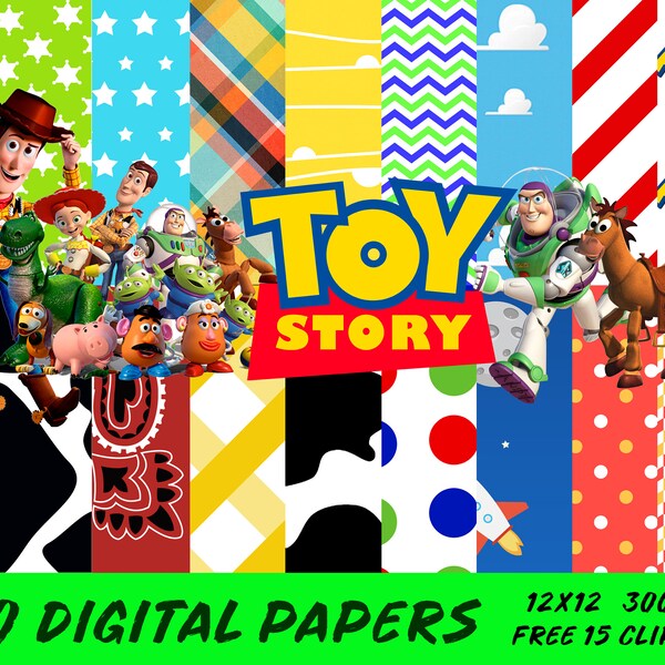 Toy Story Papers - Etsy