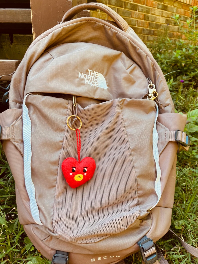 Felt BT21 TATA || Ornament, Keychain, Decorative || Heart, Personalized ...