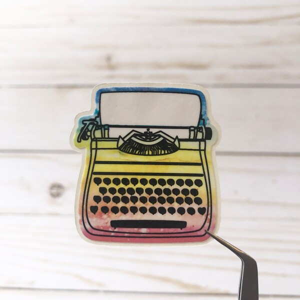Typewriter Stickers - Etsy