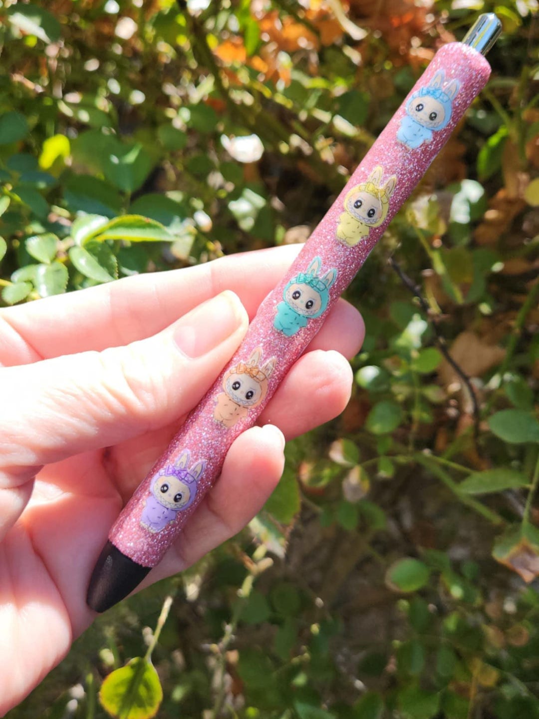 Pink Glitter Papermate Inkjoy Gel Pen | Refillable Custom Pen With ...